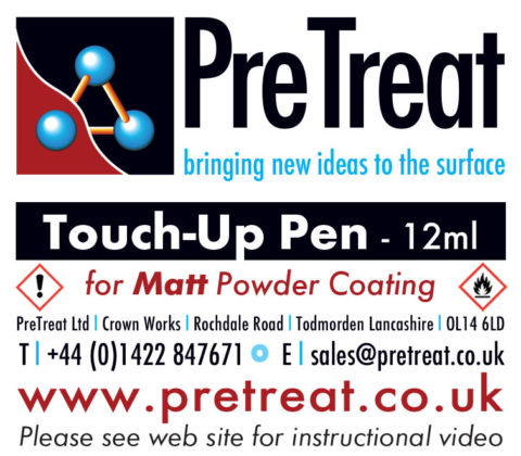 Powder Coating Touch-Up Pens | PreTreat Speciality Chemicals
